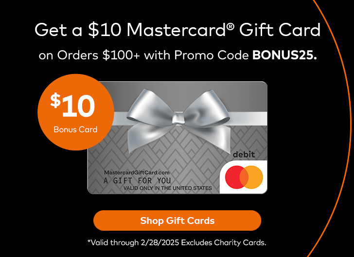 Gift Cards & eGift Cards| Mastercard Gift Cards