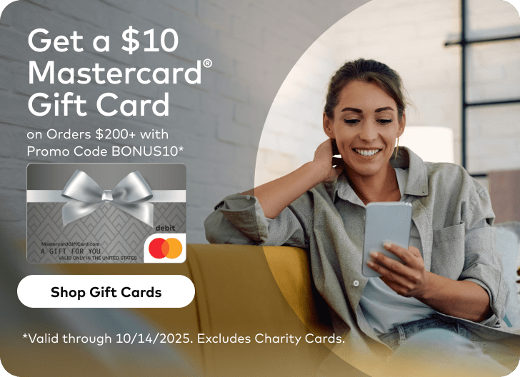 Gift Cards & eGift Cards| Mastercard Gift Cards